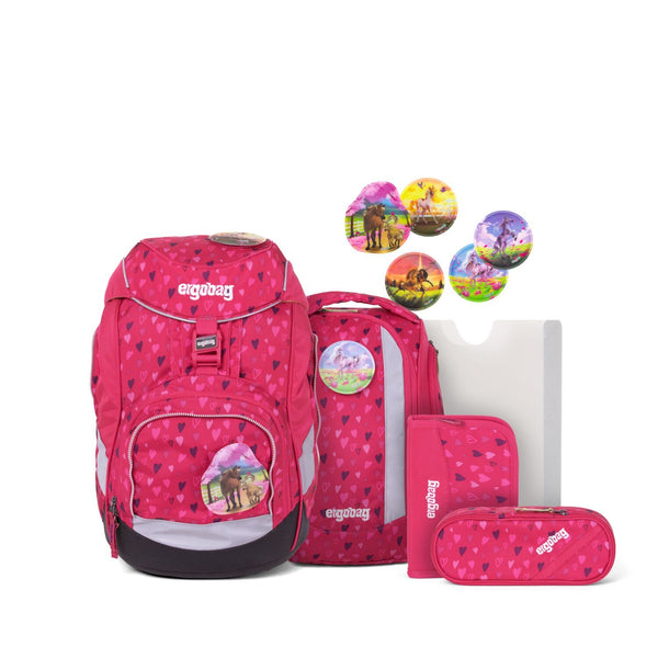 ergobag Pack Set HorseShoeBear Glow Edition School Bags: ergokid Singapore