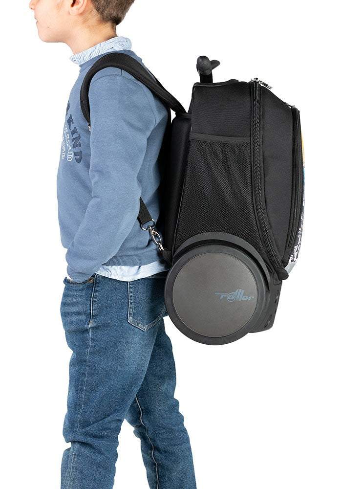 Nikidom Roller UP Trolley School Bag OCEANIA - ergokid Singapore